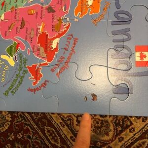 Ravensburger | Toys | 3x2 Feet Supersized 24 Piece Ravensburger Map Of ...